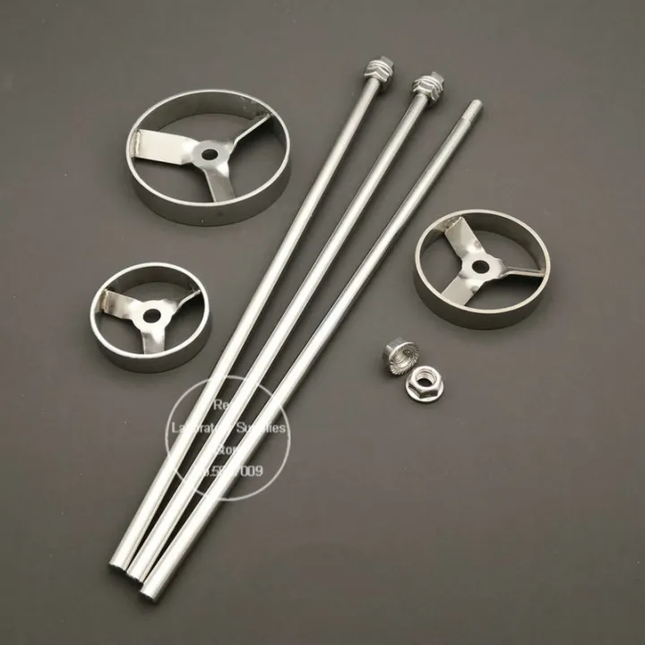 {hot} 1pc Lab Stainless Steel 50mm/60mm/80mm/100mm Round Vortex Mixing ...