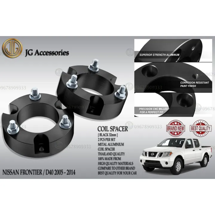 NISSAN FRONTIER/NAVARA D40 2005-2014 32MM COIL SPACER FRONT SUSPENSION ...