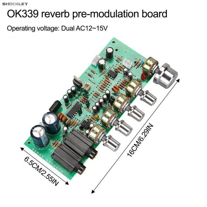 Shockley PT2399 Digital Microphone Amplifier Board Reverberation ...
