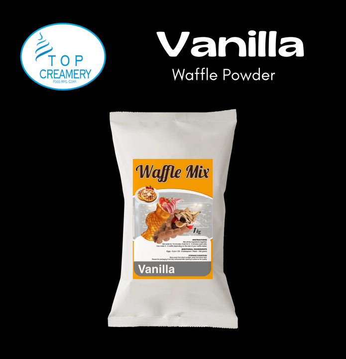 Vanilla Waffle Powder 1kilo TOP CREAMERY | Lazada PH