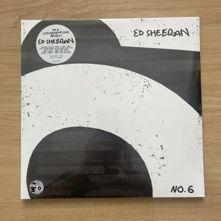 แผ่นเสียง Ed Sheeran ‎– No.6 Collaborations Project ,2 × Vinyl, 12", 45 RPM, Album แผ่นเสียงมือ ...