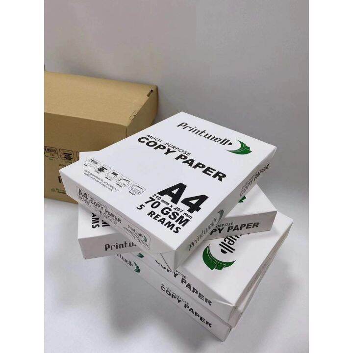 Hard Copy Bond Paper A4 - Per ream 500 sheets 70 gsm stationery | Lazada PH