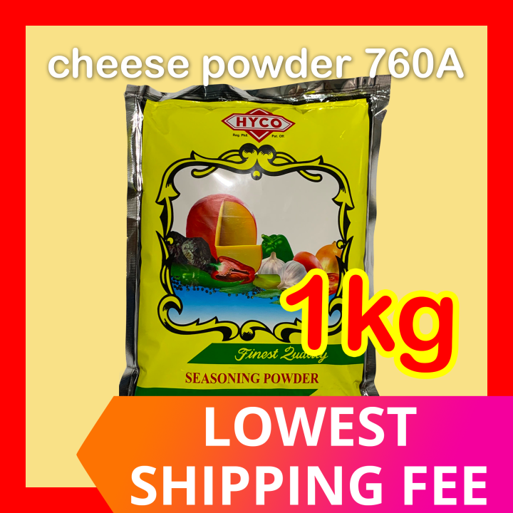 1kg Hyco CONCENTRATED CHEESE POWDER #760A for Fries Popcorn Nachos ...