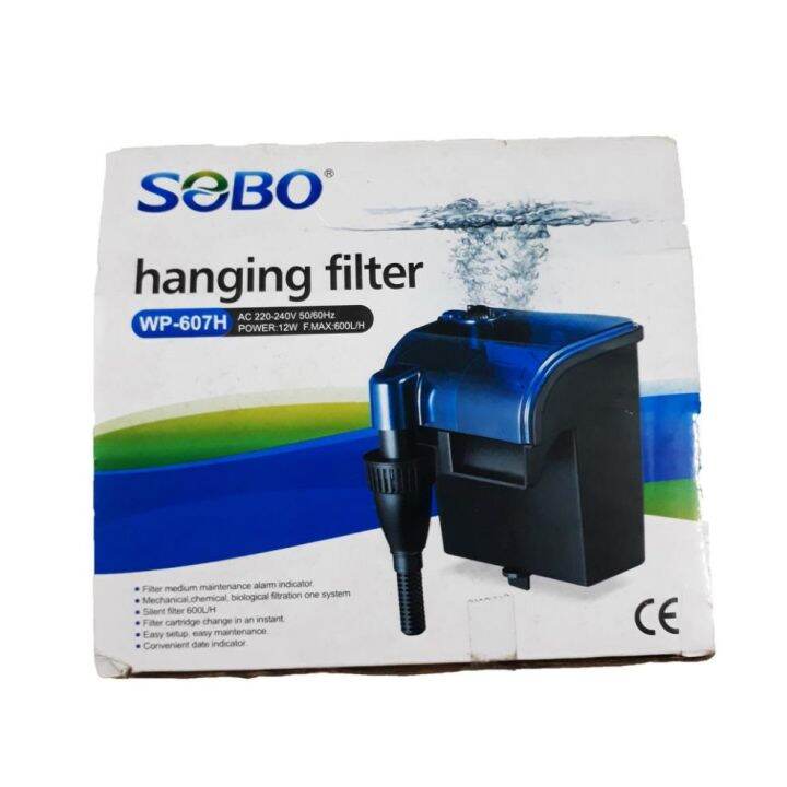 Máy Lọc Thác Hồ Cá Sobo WP-607H - Bộ Lọc Treo Dành Cho Bể Cá [607H] | Lazada.vn