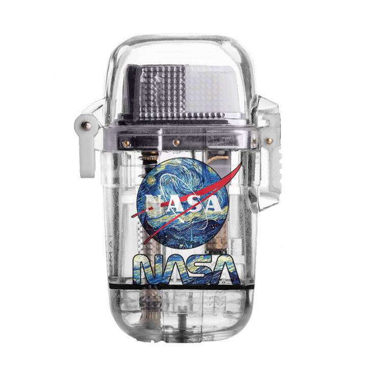 NASA Cartoon Soft Straight Flame Butane Gas Lighter | Lazada