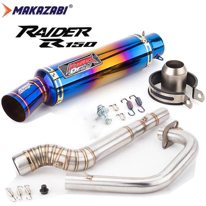 For Suzuki Raider 150 Raider 150 Fi R150 Motorcycle muffler Tailpipe ...