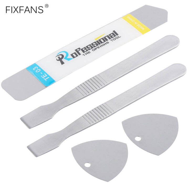 Stainless Steel Metal Spudger Flat Pry Bar Thin Opening Picks for Phone ...