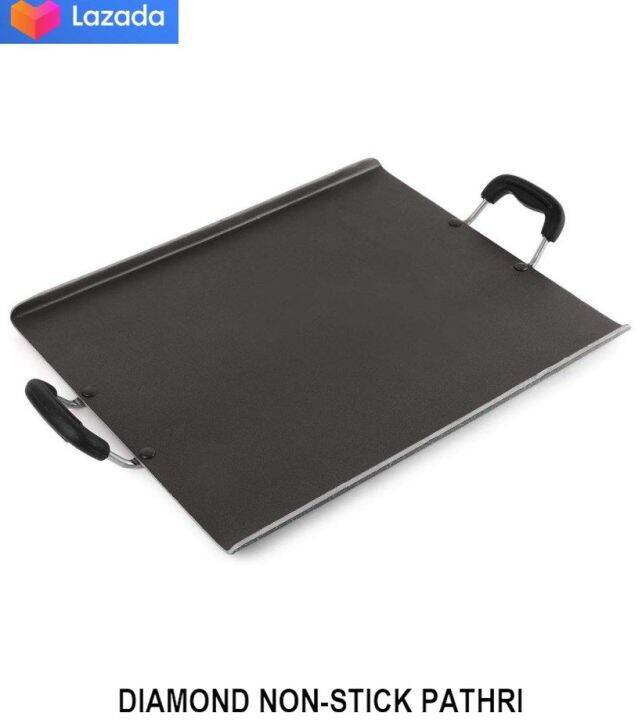 Diamond Non-stick Pathri Tawa/flat Pan-355mm/4mm-thickness | Lazada