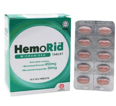 HemoRid Micronised Tablet (10s / 10x10s) | Lazada
