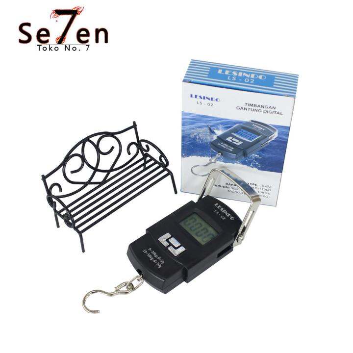 Timbangan Gantung Digital Scale 50 KG Merek Lesindo LS-02/03 | Lazada ...
