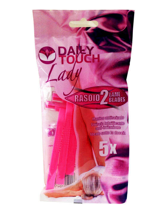 Daily Touch Lady Rasoio 2 Lame Blades 5x Razors {Made in Italy} | Lazada PH
