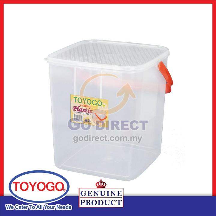 TOYOGO 5-Litres Air Tight Handy Square Container Food Container Plastic ...