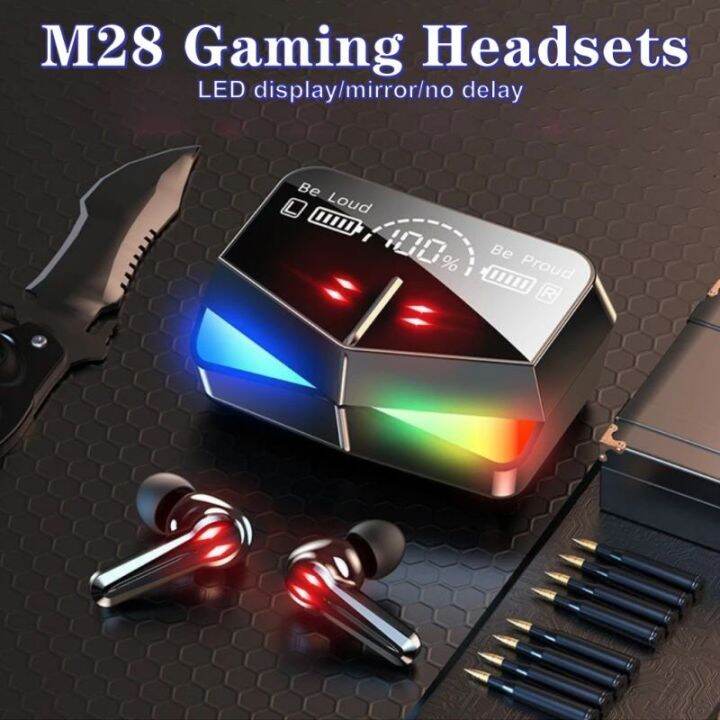 M28 TWS Wireless Earbuds G11 Bluetooth Earphones X15 Gaming Headsets HD ...