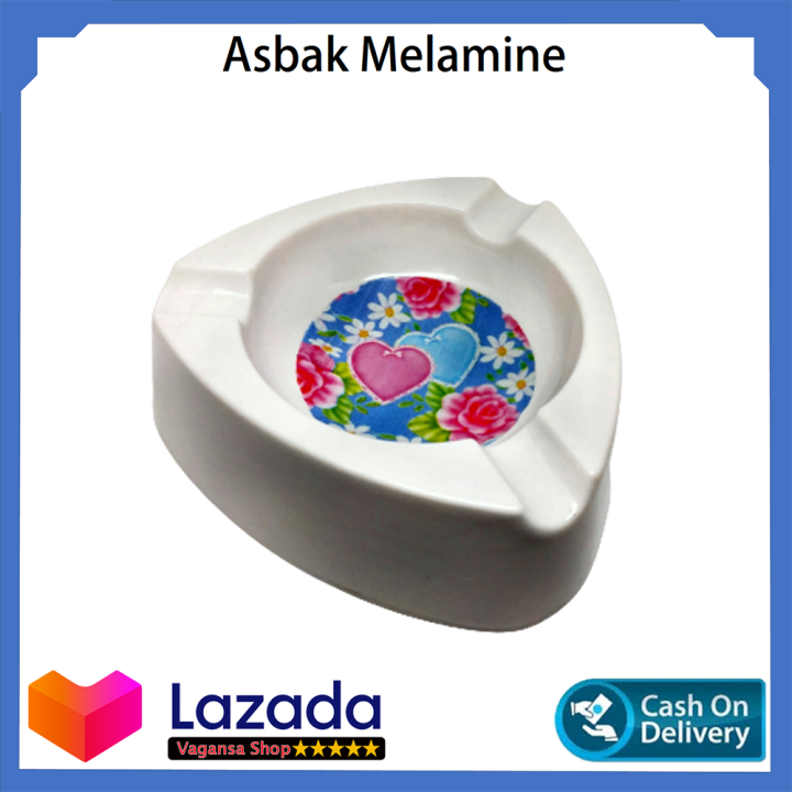 Asbak Rokok Keren Melamin model Segitiga | Lazada Indonesia