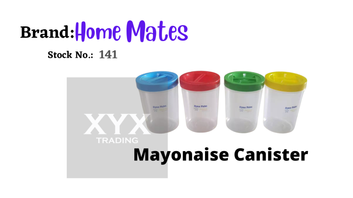 Home Mates Mayonaise Container Mayo Canister 3.75L #141 Big | Lazada PH