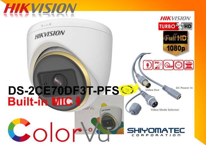 ColorVu Indoor Audio Fixed Turret Camera 2mp | Lazada PH