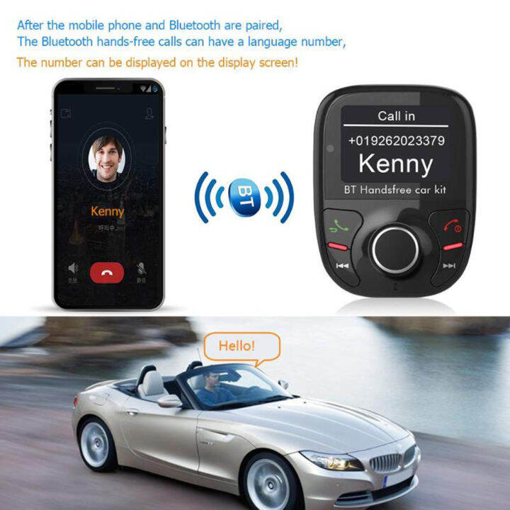 VR robot Bluetooth Car Stereo Audio MP3 Player FM Transmitter Modulator ...