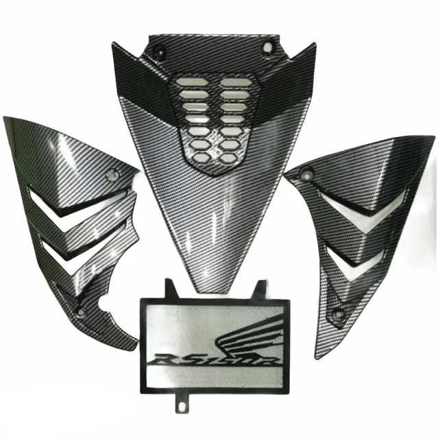 RS150 Set Package 3 in 1SIDE ENGINE COVER CARBON+Engine cover carbon ...