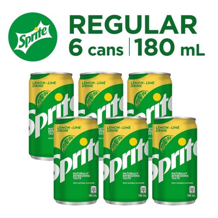 Sprite Mini Cans 180ml Multipack | Lazada PH