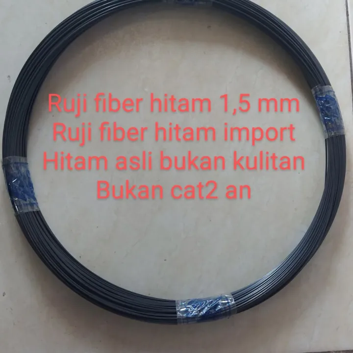 ruji fiber hitam 1,5 mm jeruji fiber hitam import | Lazada Indonesia