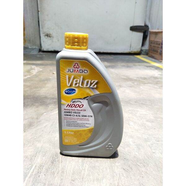 Oli Jumbo Veloz 10w40 CI-4 SL Semi Synthetic 1 Liter | Lazada Indonesia