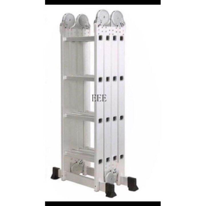 16 STEP(16 FEET)ALUMINIUM MULTIPURPOSE LADDER | Lazada PH