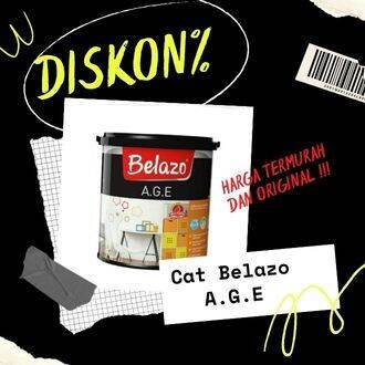 Cat Tembok Belazo AGE Gold 1 Liter - Belazo Original | Lazada Indonesia