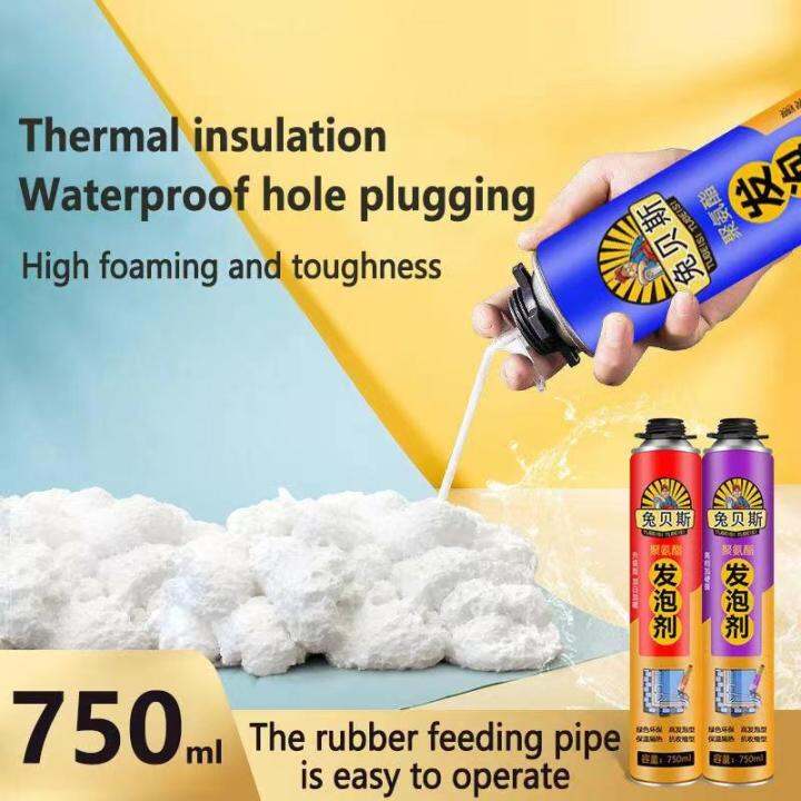 Polyurethane Expanding Foam Spray sealant pu filler insulation wall | Lazada PH