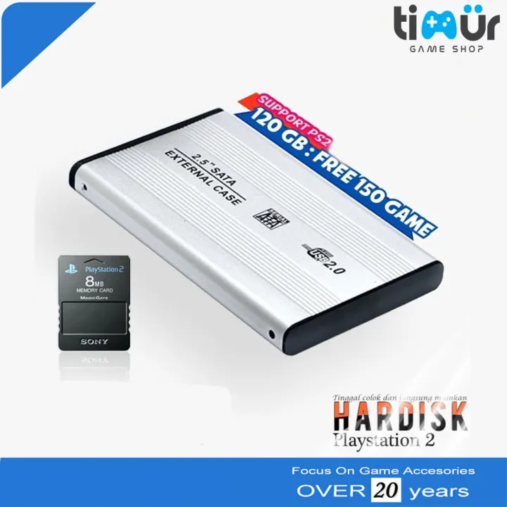 Harddisk Hardisk Eksternal PS2 Support Semua PS2 Full Game 120GB | Lazada Indonesia