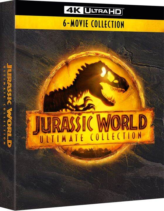 Jurassic World Ultimate Collection [4K UHD + Blu-ray] 6-Movies Jurassic ...