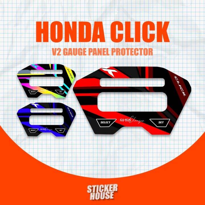 Honda Click 125i/150i V2 Gauge / Full Panel Protector | Lazada PH