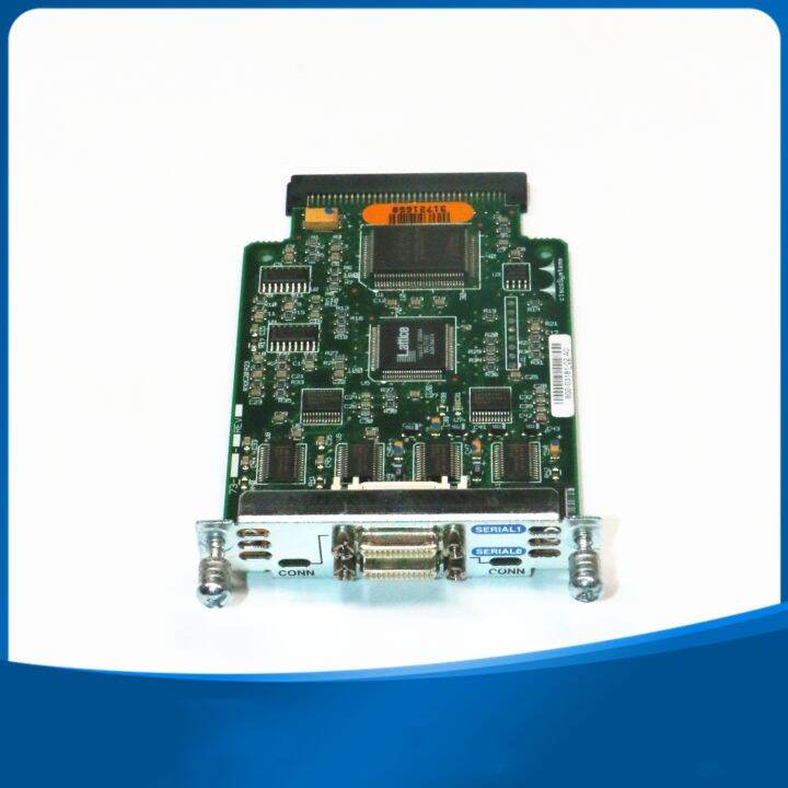 WIC-2T 2-Port Serial WAN Interface Card 1800 2800 2811 2821 3800 Router ...