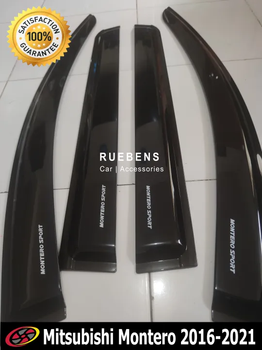 Premium Quality Rain Visor Rain Gutter for Mitsubishi Montero 2016-2021 ...