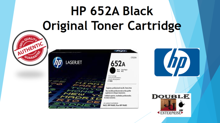 HP 652A Black Original Toner Cartridge | Lazada PH