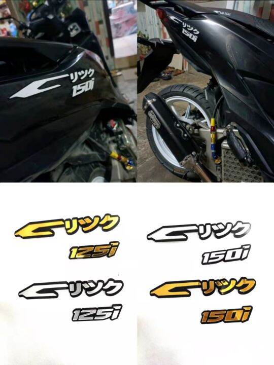 COD Honda CLICK Japan Concept Emblem 3d sticker CLICK 125i /150i ...