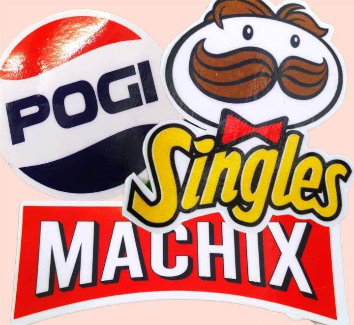 Witty Spoof Brand Waterproof Sticker | Lazada PH