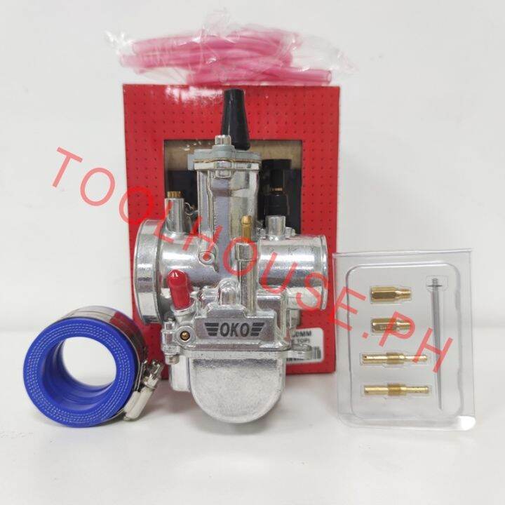 OKO RACING CARBURETOR flat 24mm 26mm 28mm 30mm 32mm UNIVERSAL oko racing carb | Lazada PH
