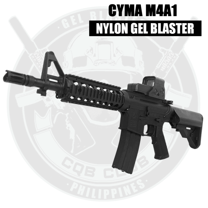 CQB CLUB CYMA JD-100 M4 Electric Full Nylon High End Gel Blaster Toy ...