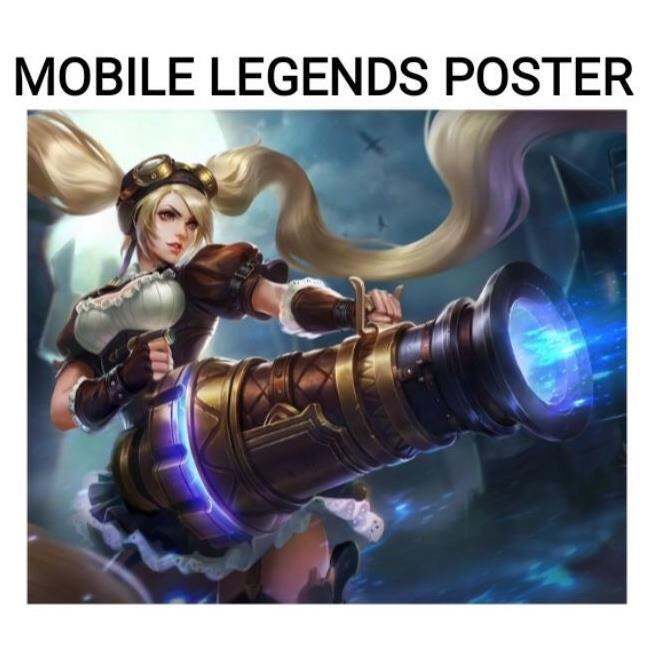 Mobile Legends Laminated Posters Mobile legends Photos Anime Posters ...