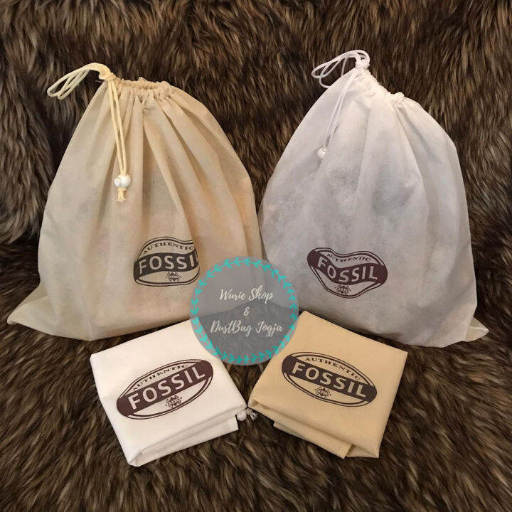 DustBag FOSSIL Pengganti Sarung Serut Cover Pelindung Debu Dust Bag Tas ...