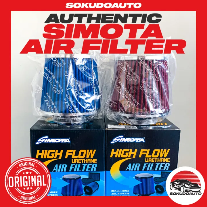 Authentic Original Simota High Flow Urethane Air Filter 76mm ...