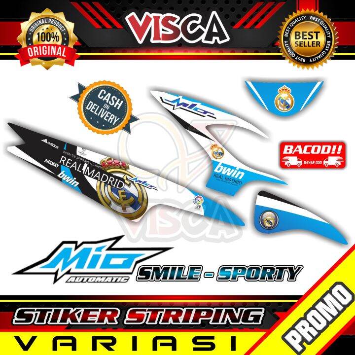 Striping Mio Sporty/Smile - Stiker Sticker Striping Variasi Lis Mio ...