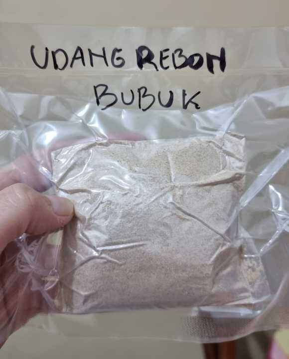 udang rebon bubuk udang rebon sangrai tepung per 100 gram | Lazada ...