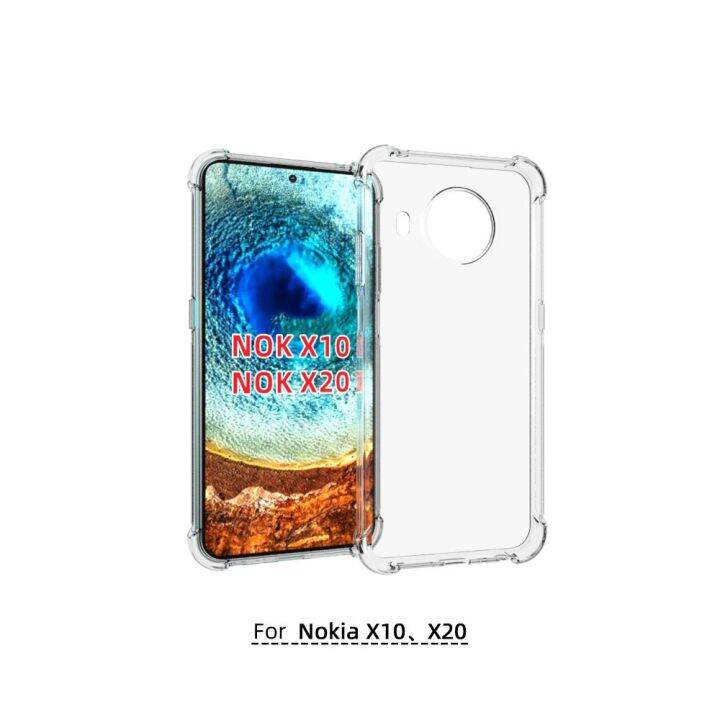 เคส Nokia X10 5G แบบ TPU ใสเสริมขอบและมุมกันกระแทก | Lazada.co.th