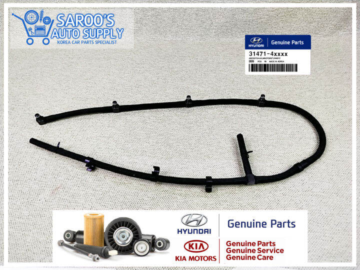 Fuel Return Hose For Hyundai Starex GRX , CRDI Only , 31471-4A011 ...