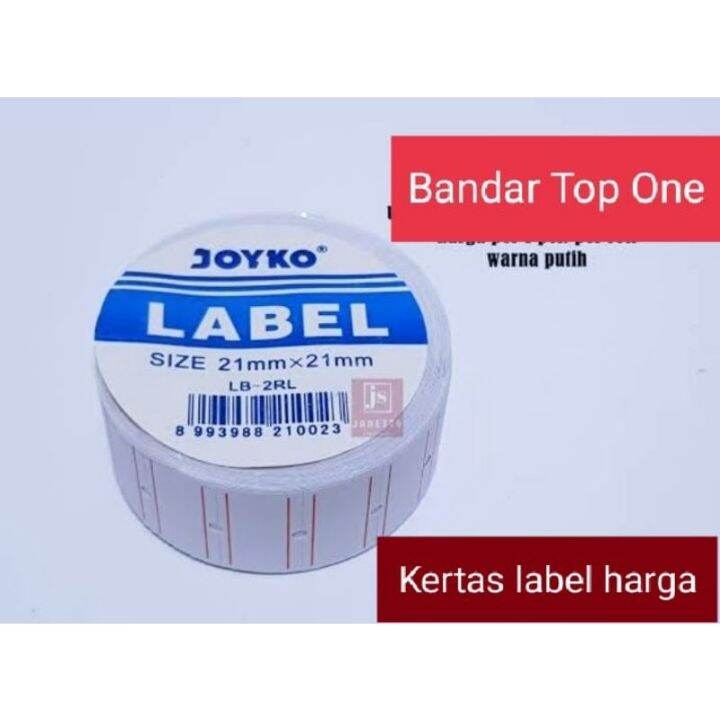 Kertas Label harga per 1 Gulung | Lazada Indonesia