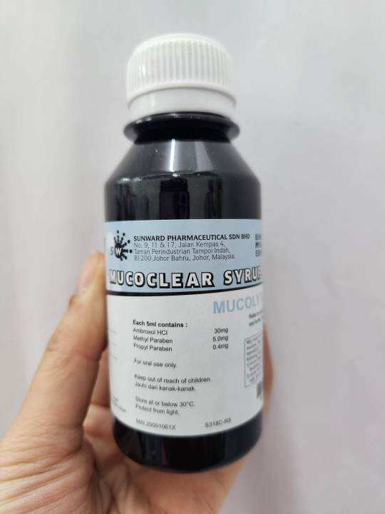 Sunward Mucoclear Syrup 120ml | Lazada