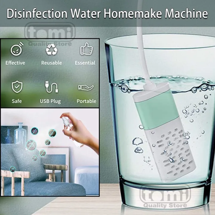 Disinfection Water Homemake Machine DIY Electric Hypochlorous Acid ...