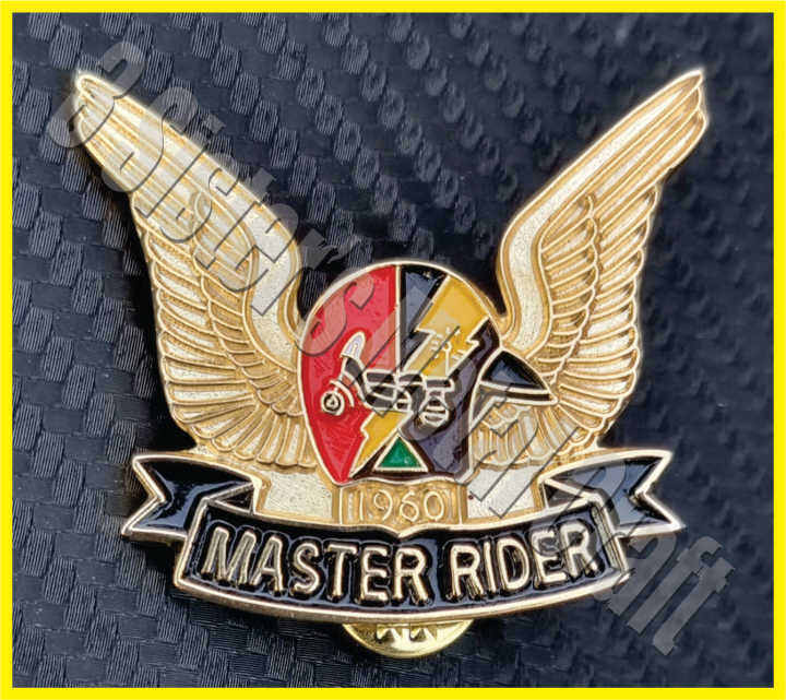 PNP Master Rider Pin, Gold plated with box | Lazada PH