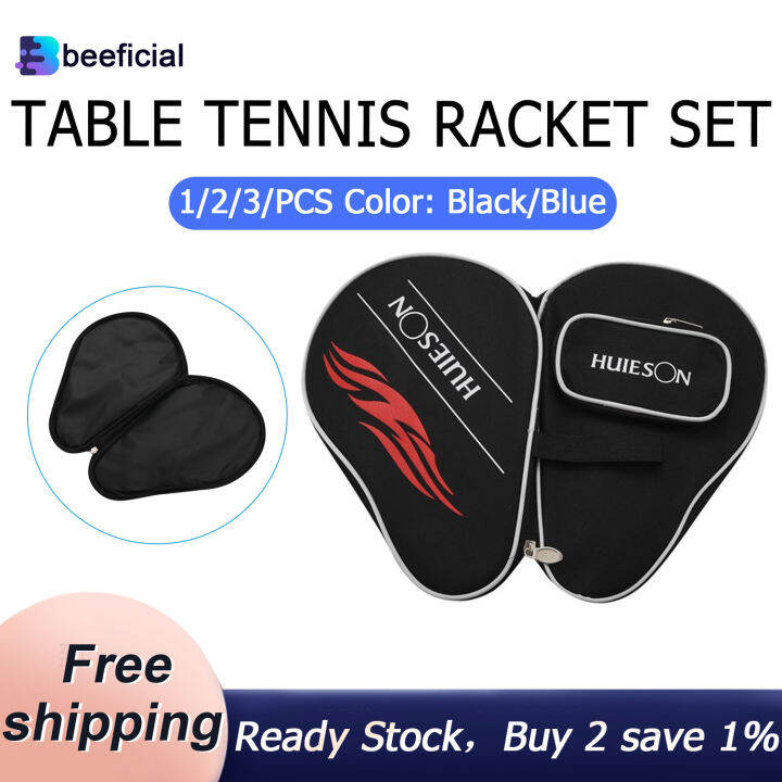 PHLB0P HUIESON One Piece Professional Ping Pong Case Cover with Balls ...